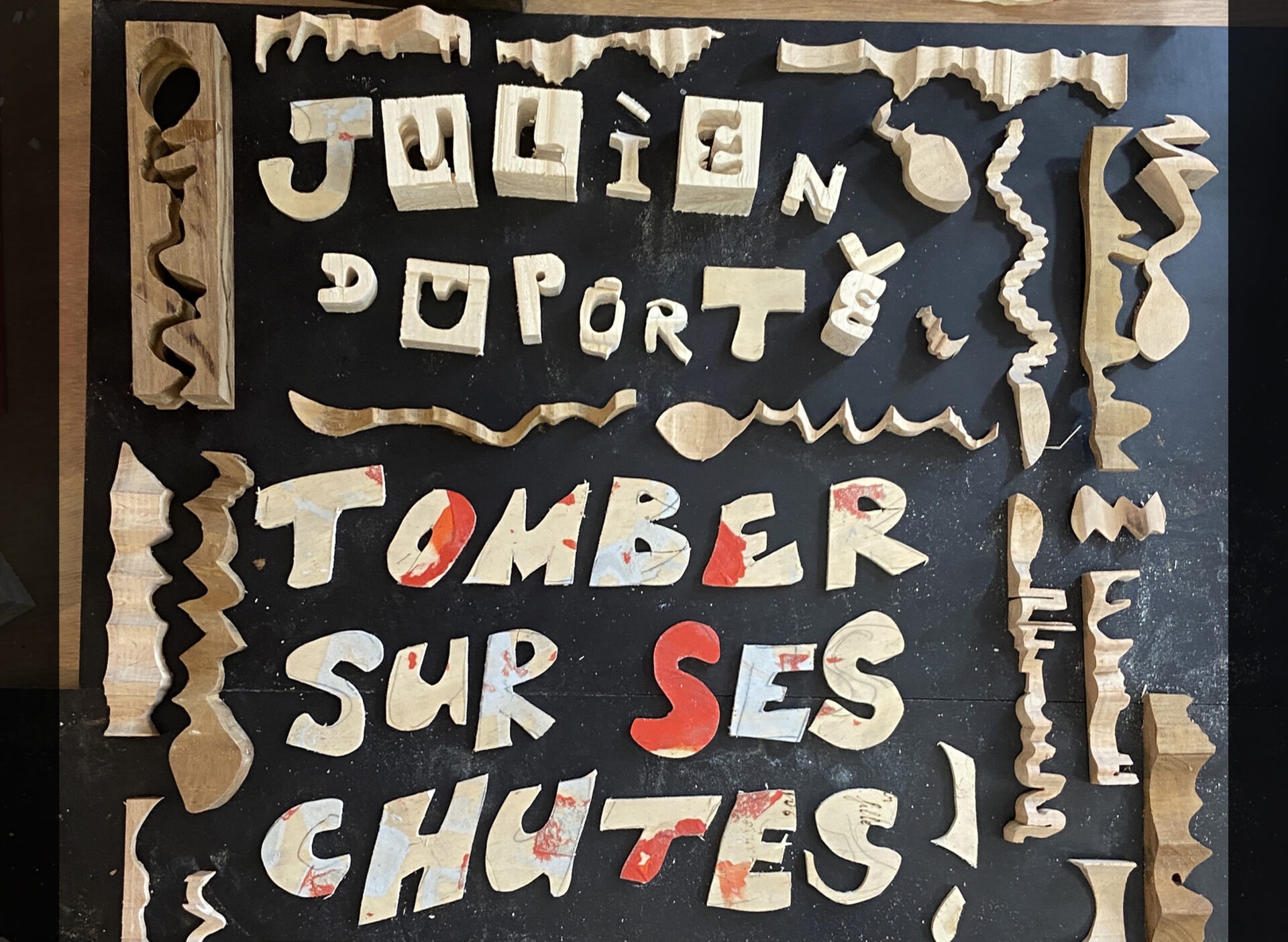 Tomber sur ses chutes • Julien Duporté — Les Ateliers du Vent